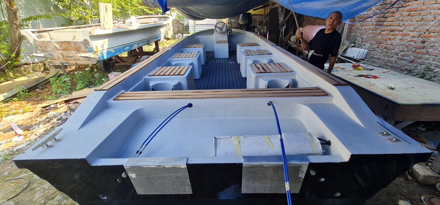 KAPAL FIBER KAPAL ALUMINIUM BUATAN INDONESIA: TENDER DIVING 6 METER